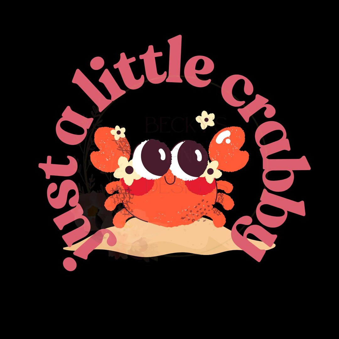 Crabby Girl Png - Etsy