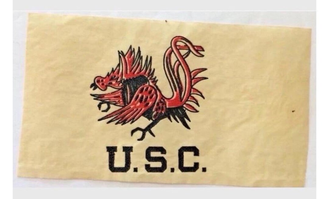Original Vintage 1970s University of South Carolina Gamecocks Red/black ...
