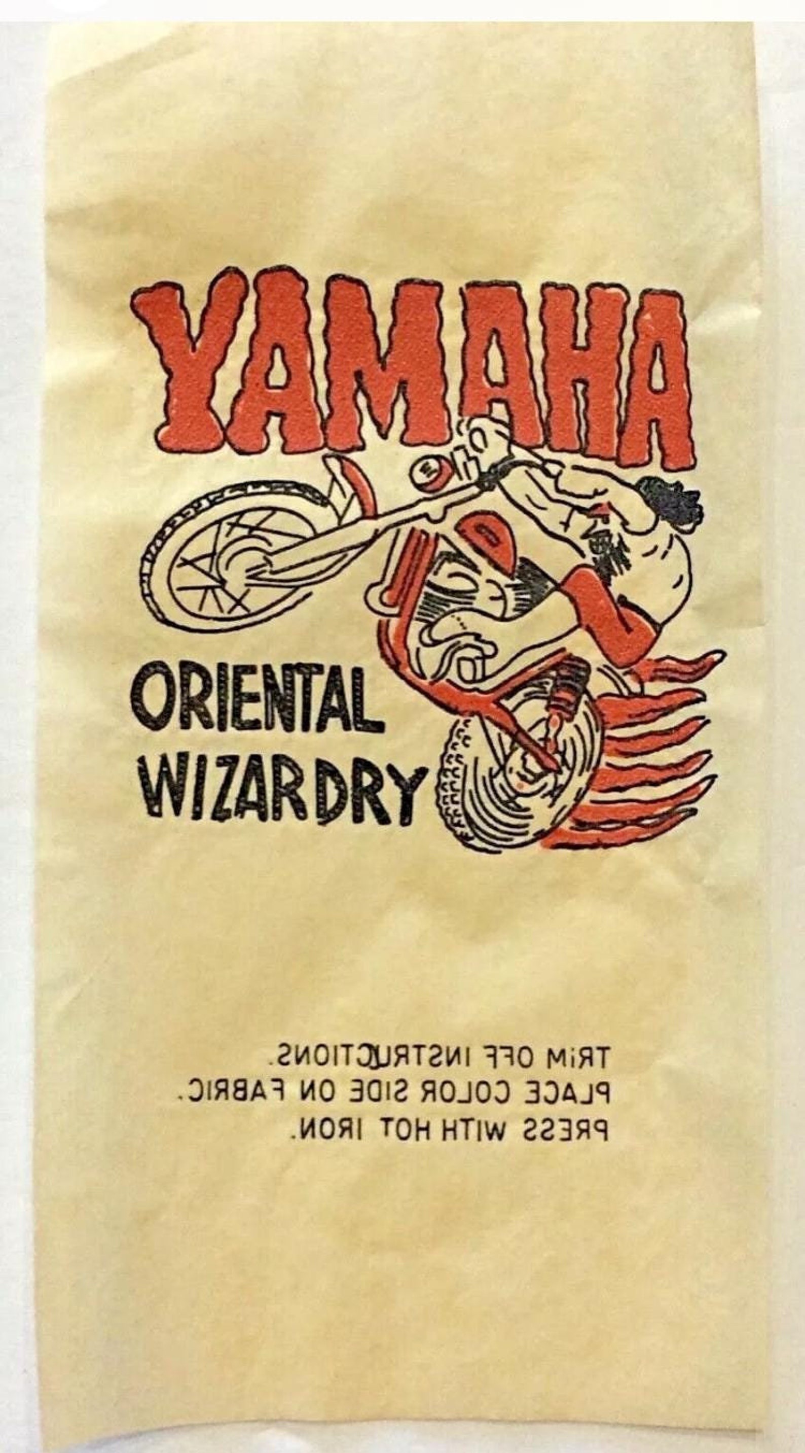 Original Vintage 1960s Yamaha Motorcycle Chopper Biker Dude Mini Iron ...