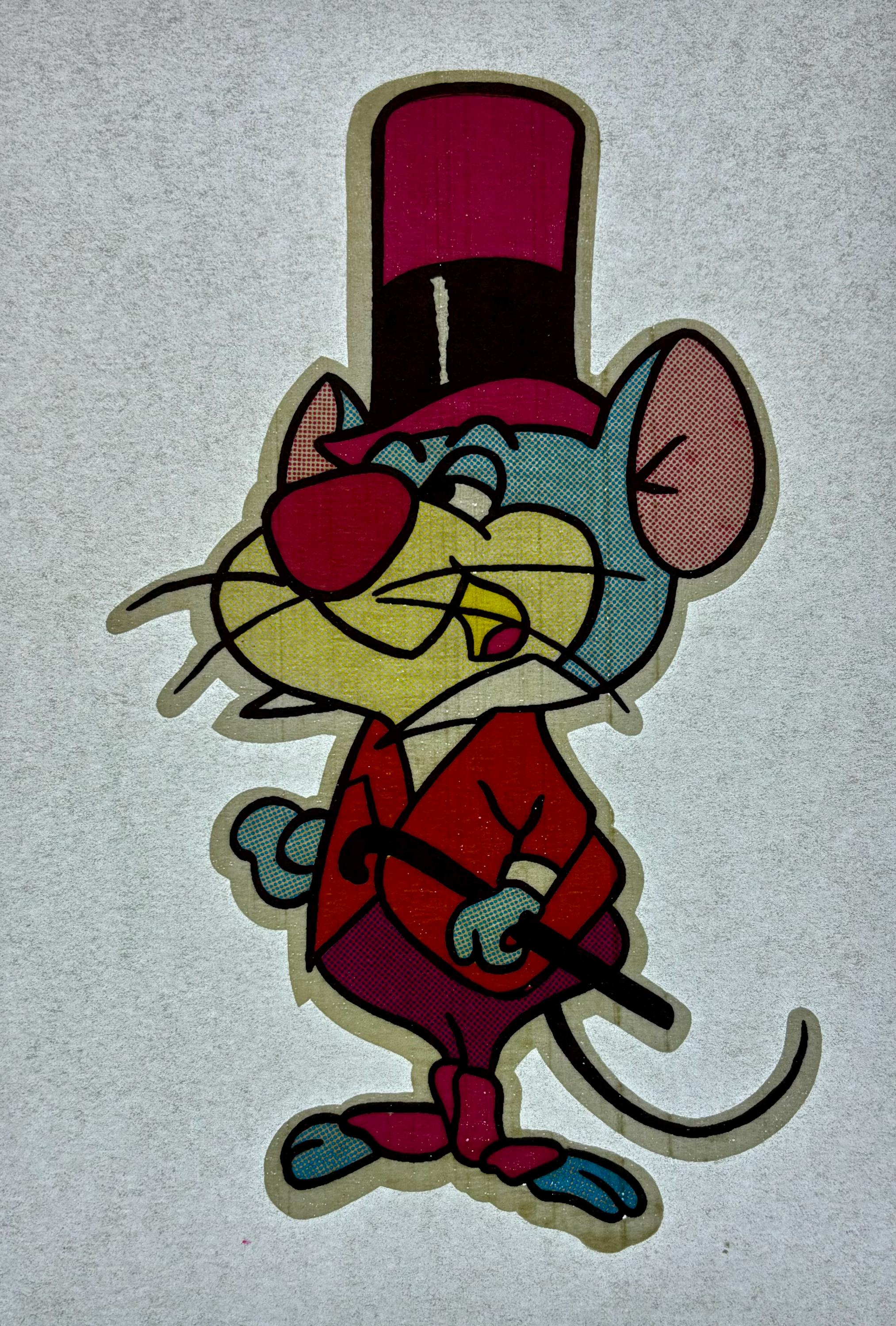 Original Vintage 70s Tom and Jerry Cigar Smoking Mouse and Cat Iron on ...