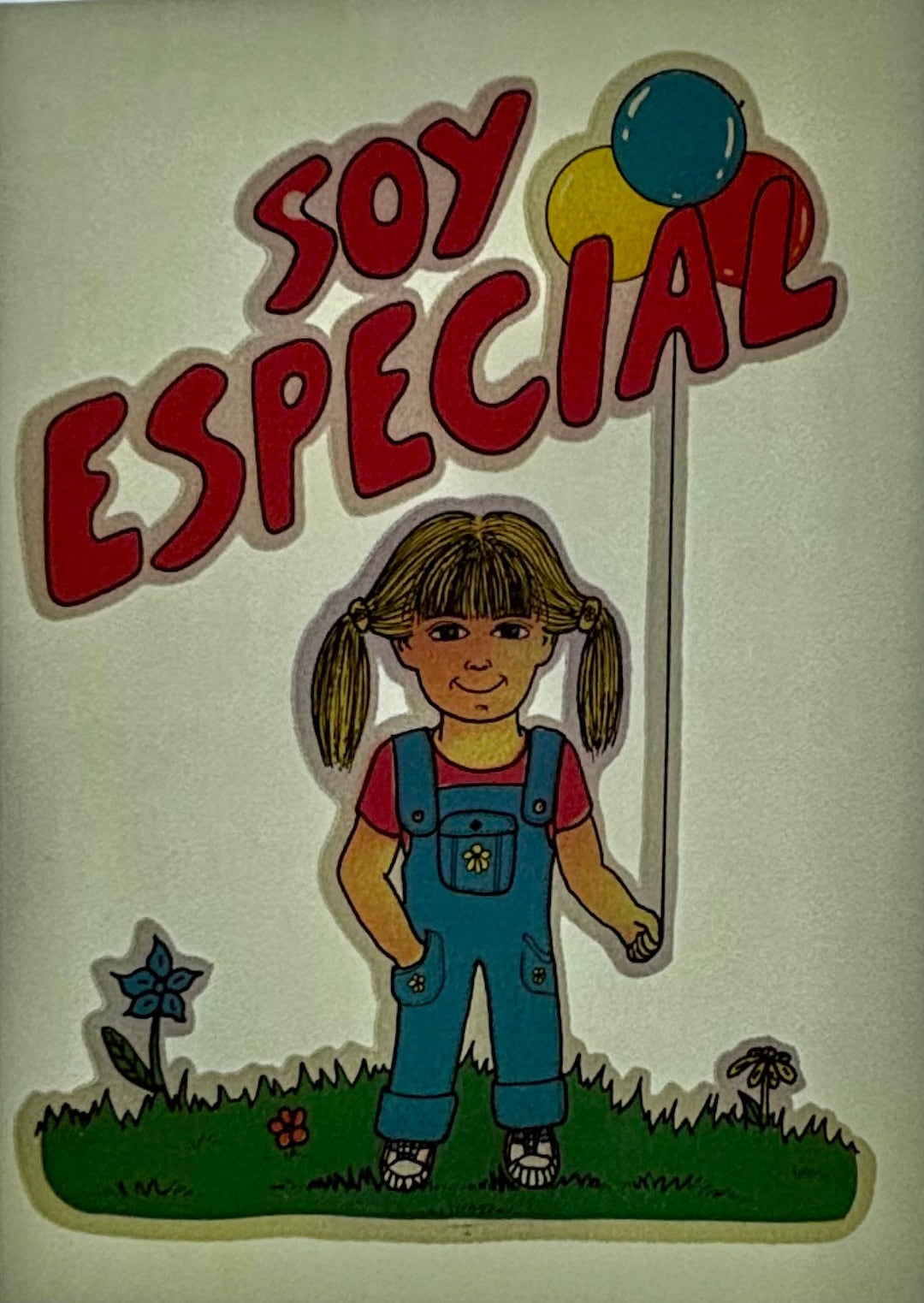 Original Vintage 70s Soy Especial Muchachita Iron on Transfer - Etsy