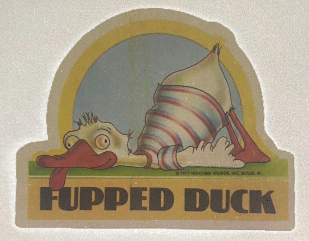 Original Vintage 1977 Fupped Duck Mini Pocket Size Holoubek Studios INC ...