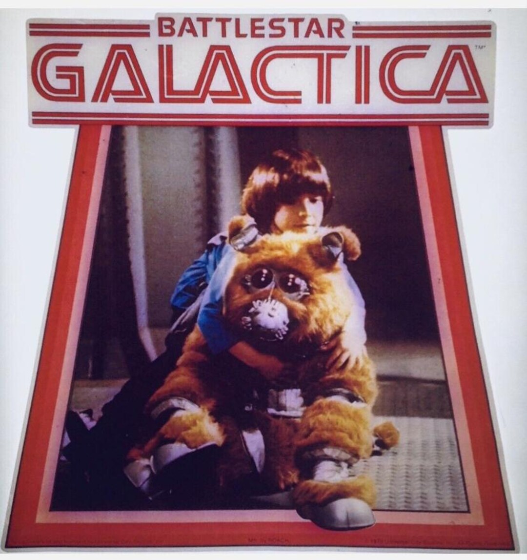 Original Vintage 1978 Battlestar Galactica Muffit TV Show Movie Mini ...