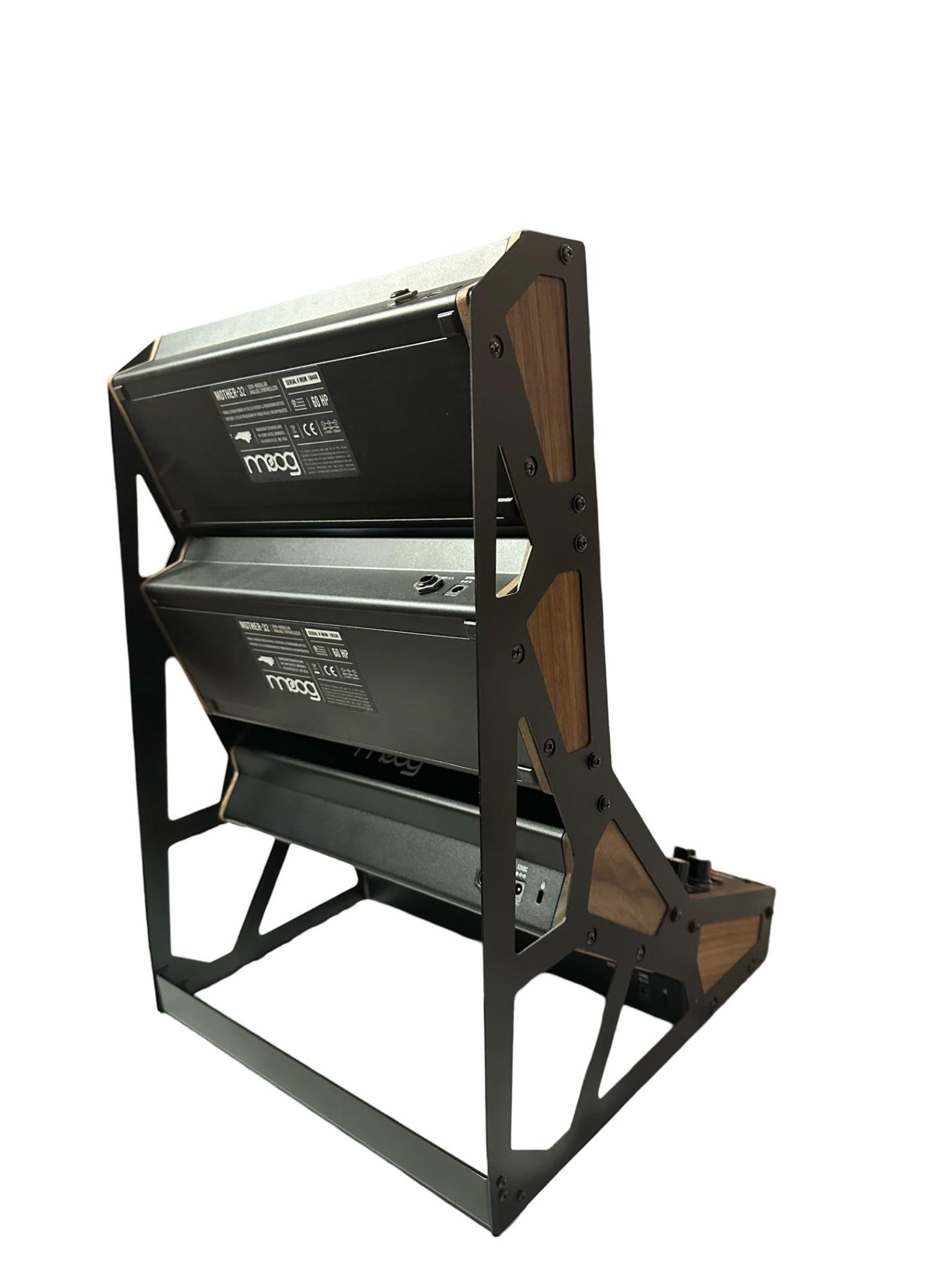 Sturdy 4 Tier Metal Rack for Moog Semi-modular Synthesizer/ Mother 32 ...