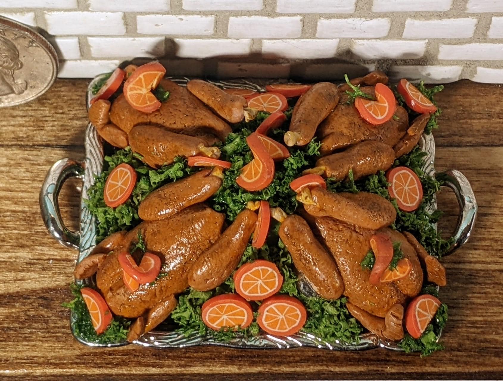 1/12 Scale Monumental Duck L'orange Platter - Etsy