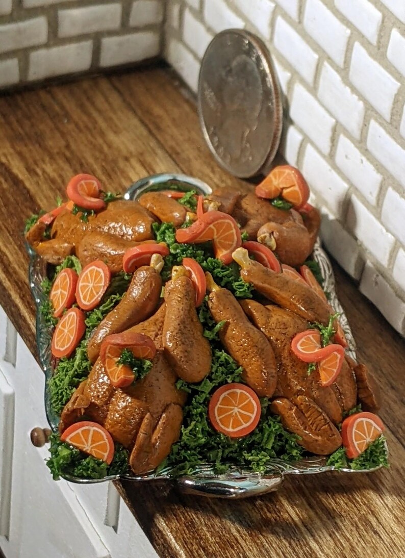 1/12 Scale Monumental Duck L'orange Platter - Etsy