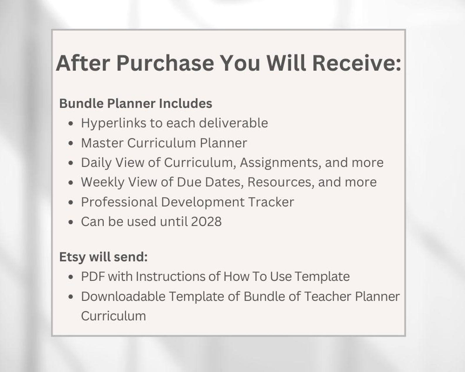 Teacher Curriculum and Lesson Planning Bundle | Google Sheets Planner ...