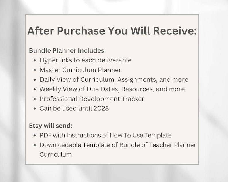Teacher Curriculum and Lesson Planning Bundle | Google Sheets Planner ...