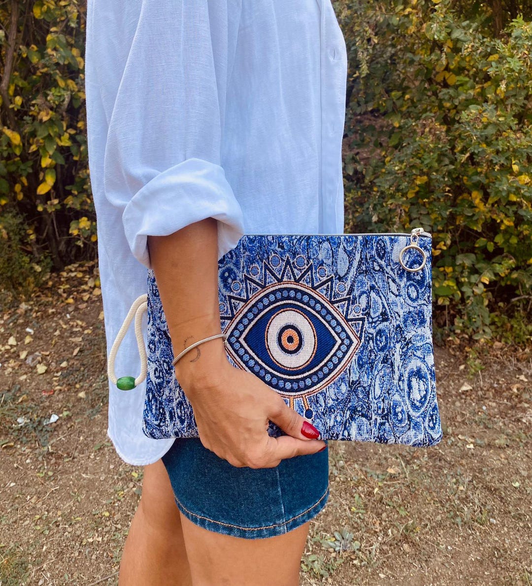 Evil Eye Clutch, Evil Eye Bracelet, Evil Eye Keychain, Evil Eye Handbag ...