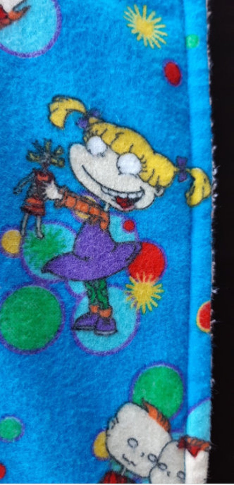 Rugrats Baby Bib - Pullover Bib - Blue Baby Bib - Toddler Bib ...