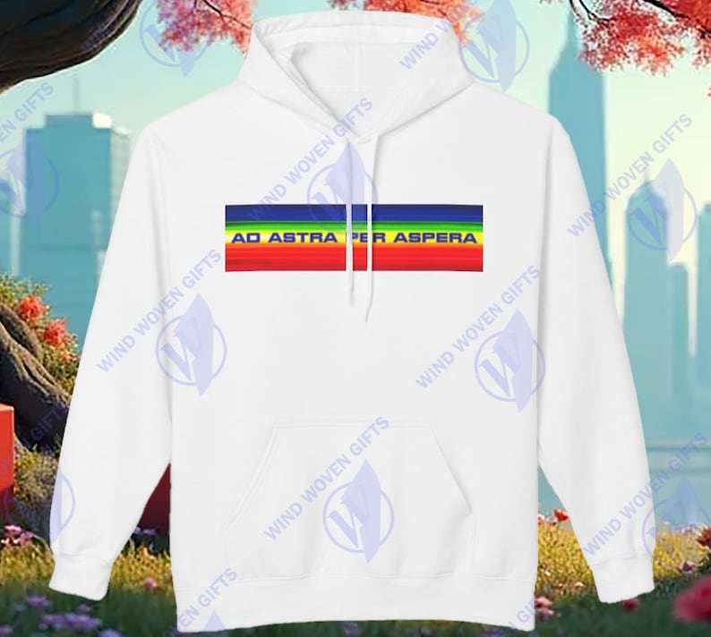 Ad Astra per Aspera Unisex Fleece Hoodie - Etsy
