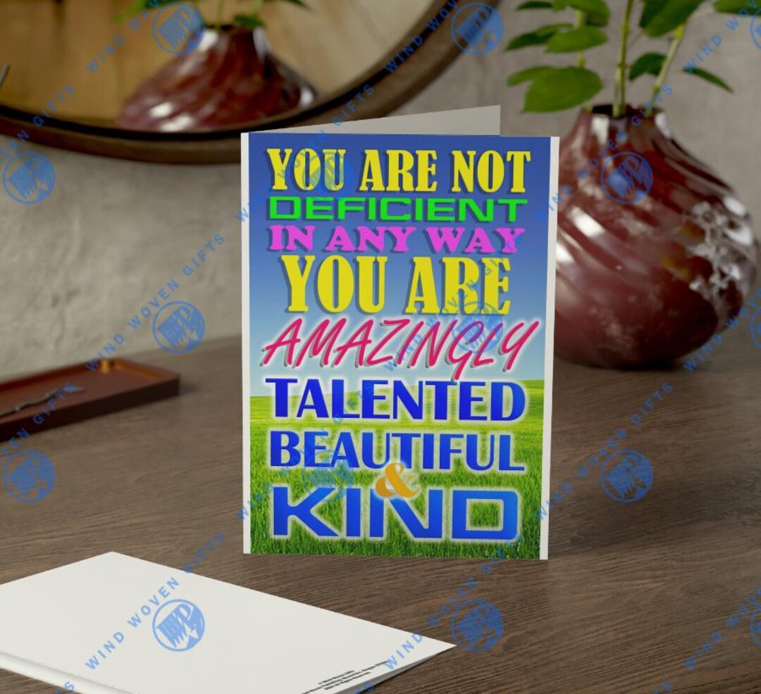 You Are Amazing Greeting Card - Etsy