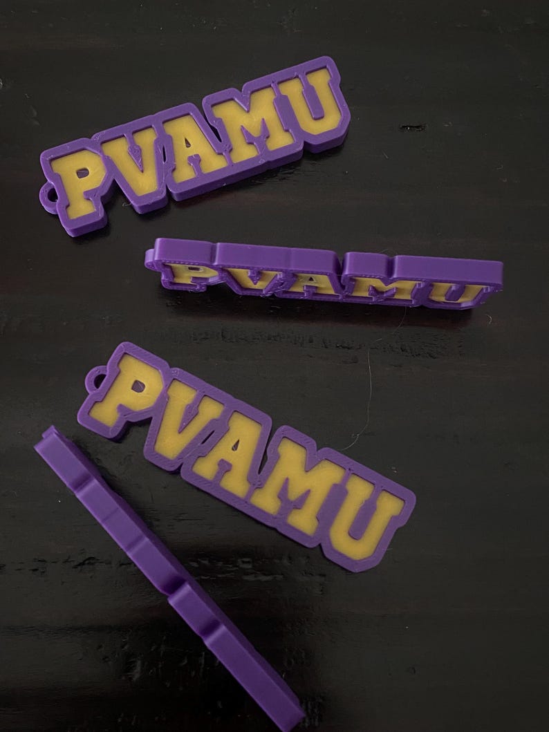 PVAMU Desk Sign: 3D Printed College Pride Accessory - Etsy