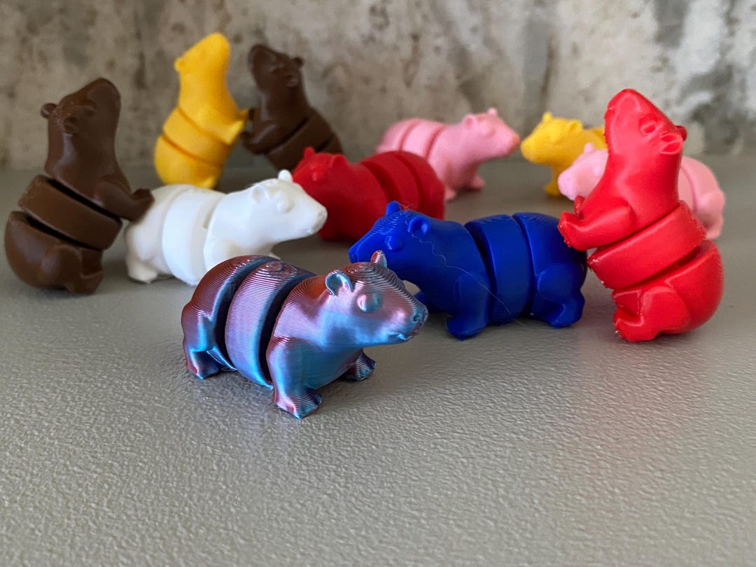 Articulated Flexi Capybara, 3D Printed - Etsy