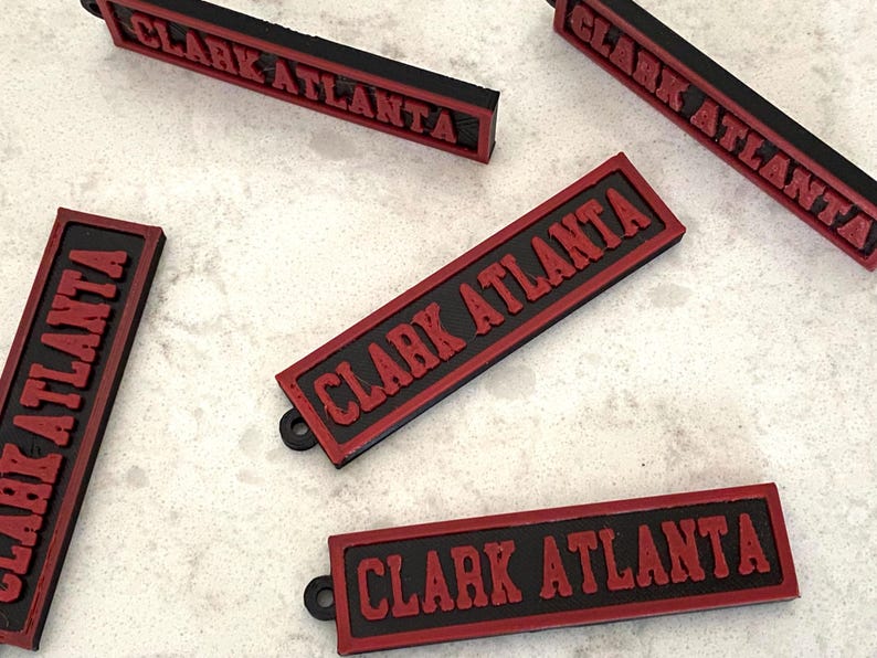 Clark Atlanta HBCU Keychain: 3D Printed College Pride Accessory - Etsy