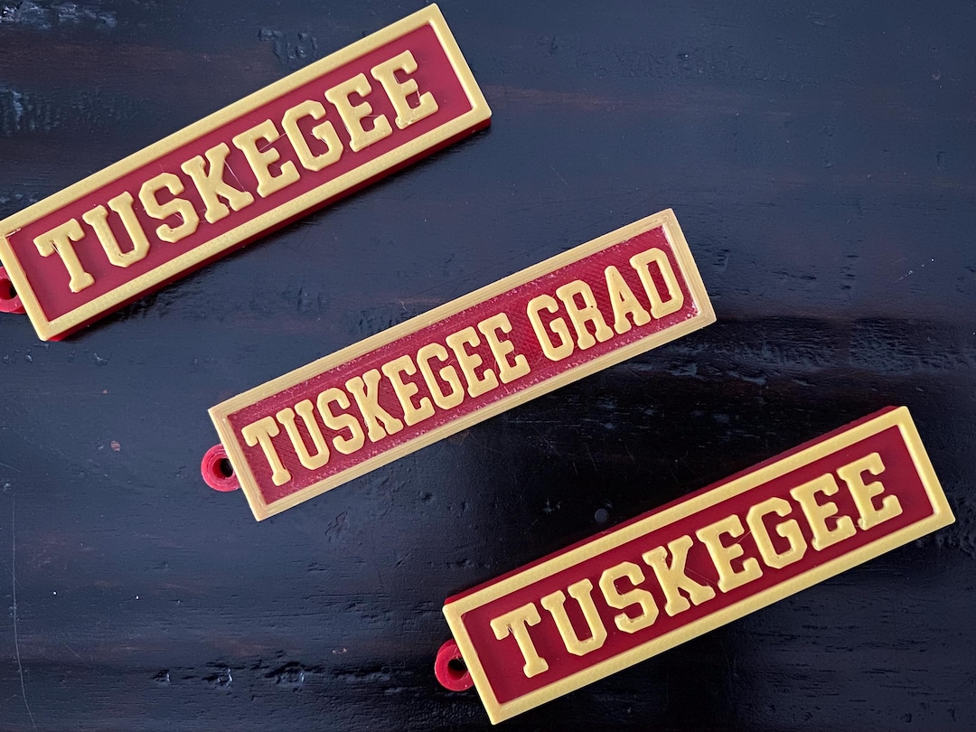 Tuskegee University Keychain: 3D Printed HBCU Pride - Etsy