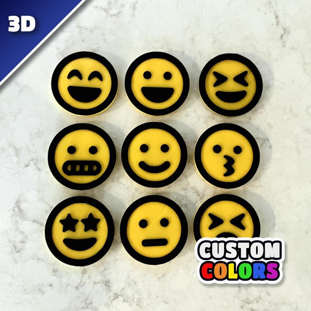 Face Expressions Magnets Set of Fun Emoji Magnets Unique Desk & Fridge ...
