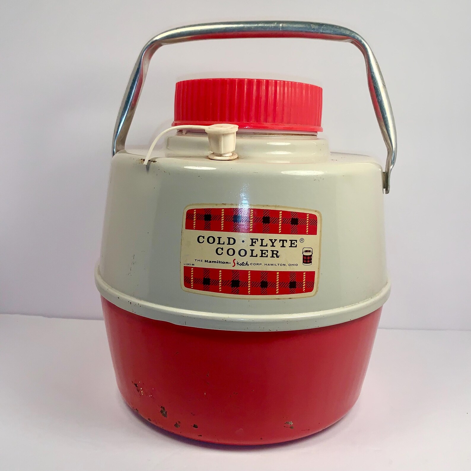 1950s Vintage Cold Flyte Cooler Hamilton Skotch Metal Jug/thermos MCM ...