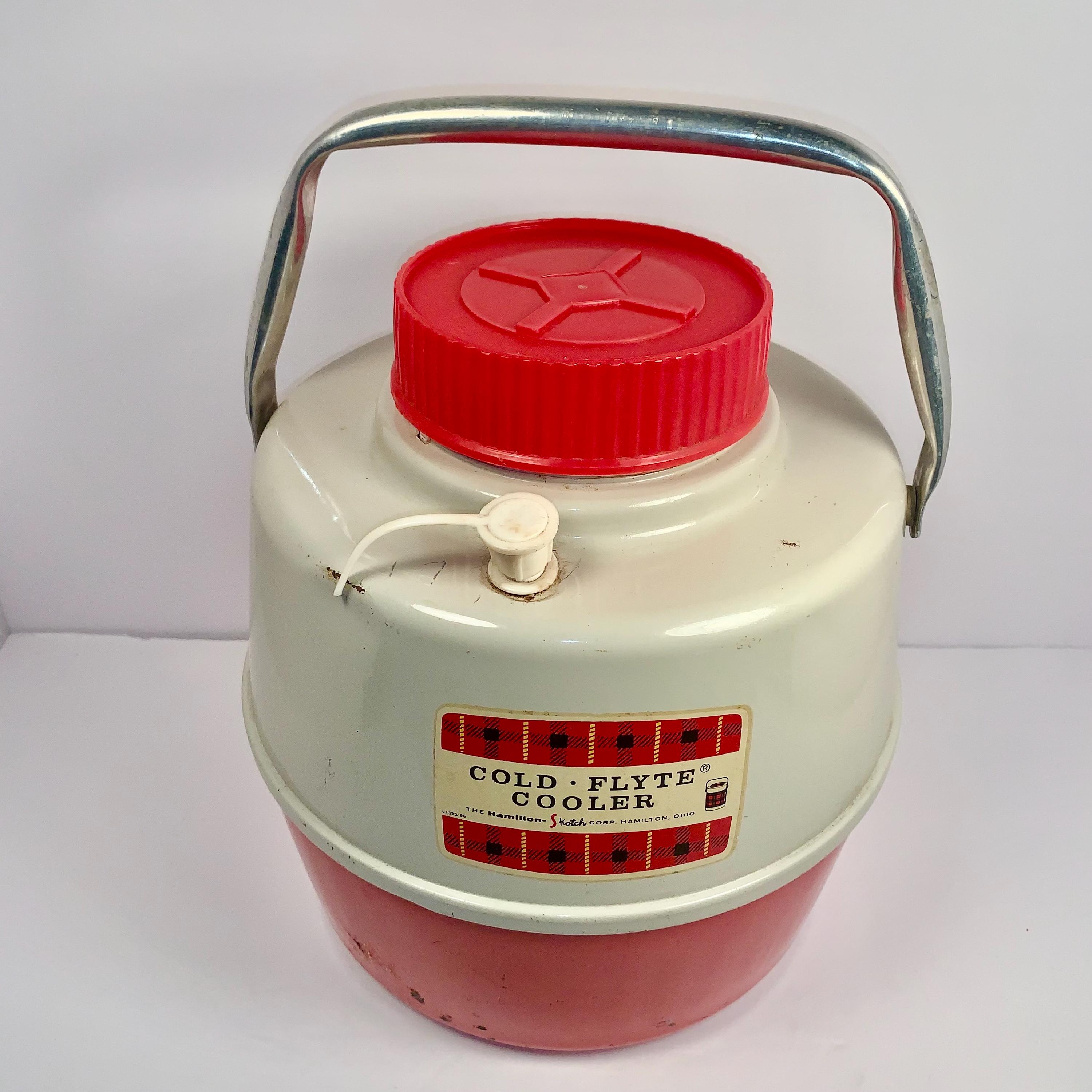 1950s Vintage Cold Flyte Cooler Hamilton Skotch Metal Jug/thermos MCM ...