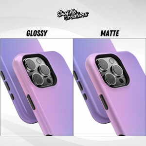 Purple Gradient Aura Magsafe Case, Slim & Stylish iPhone 16/15/14/13 ...