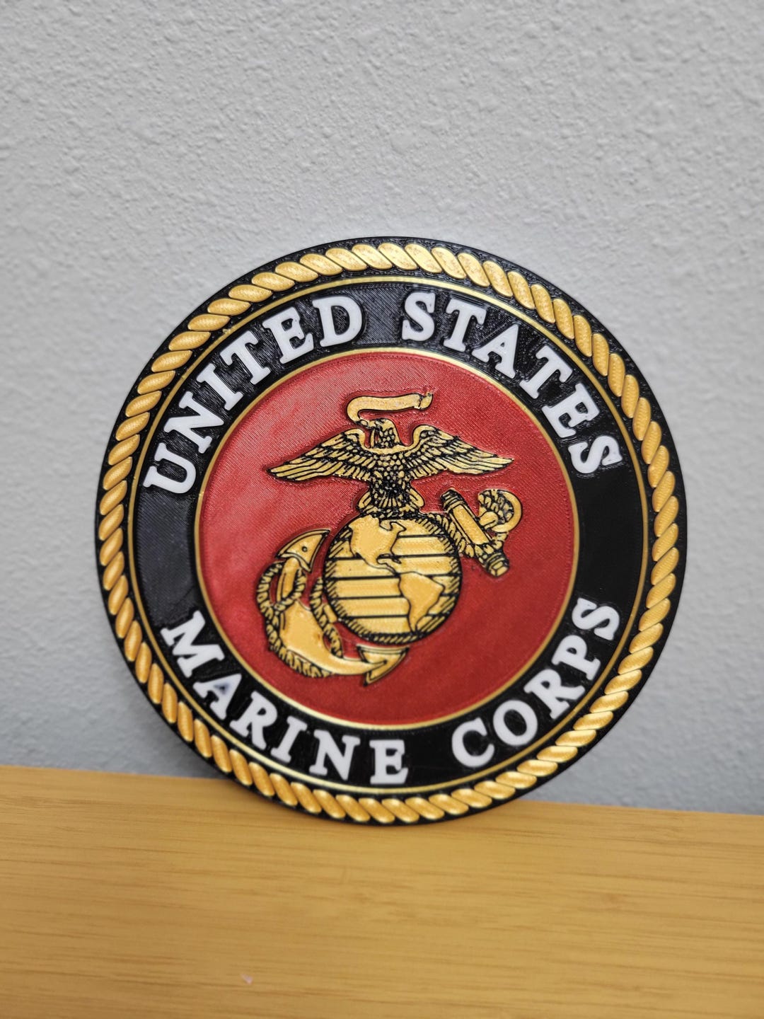 3D Print USMC Wall Emblem - Etsy