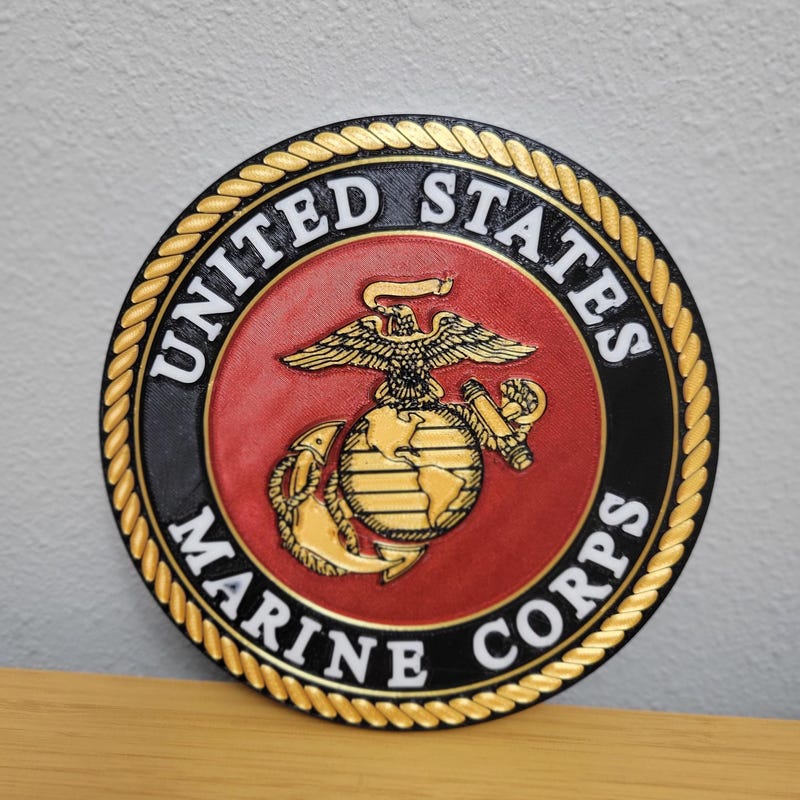 Usmc Wall Art - Etsy