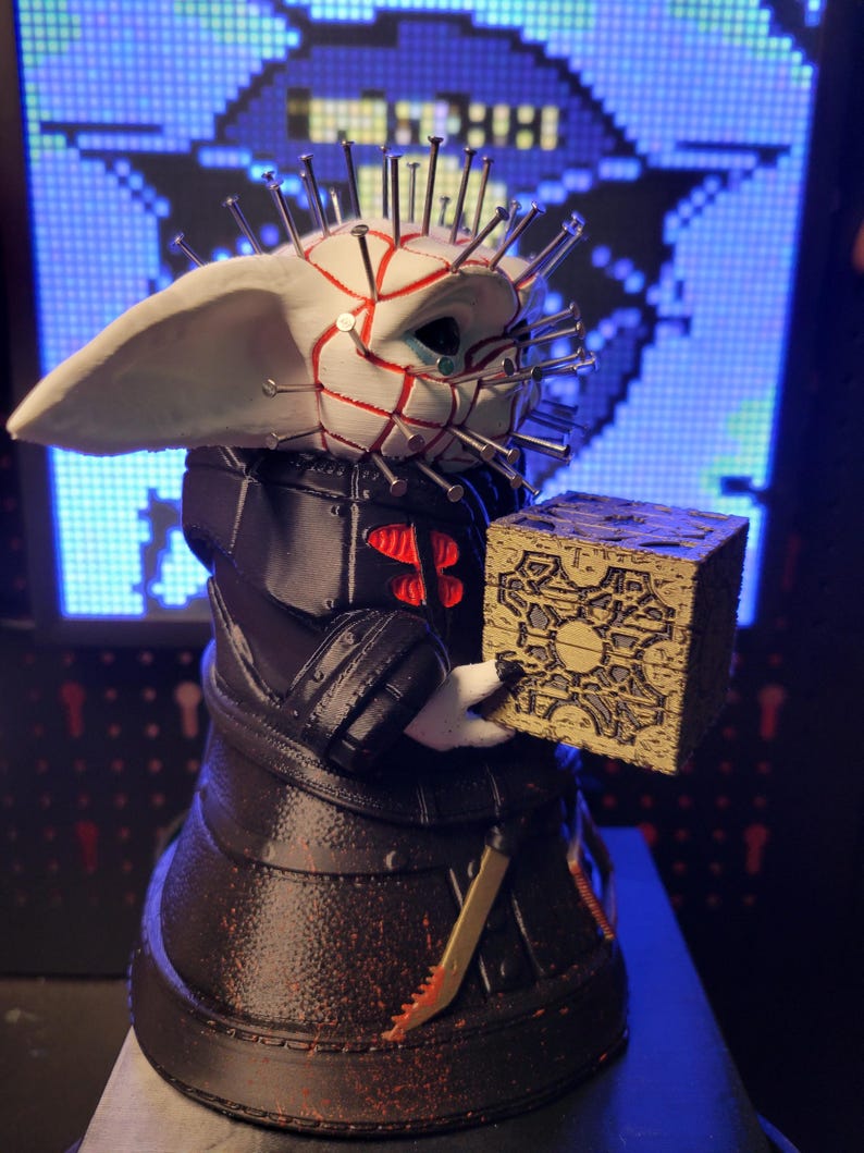 The Child Pinhead 3D Printed Figure - Etsy