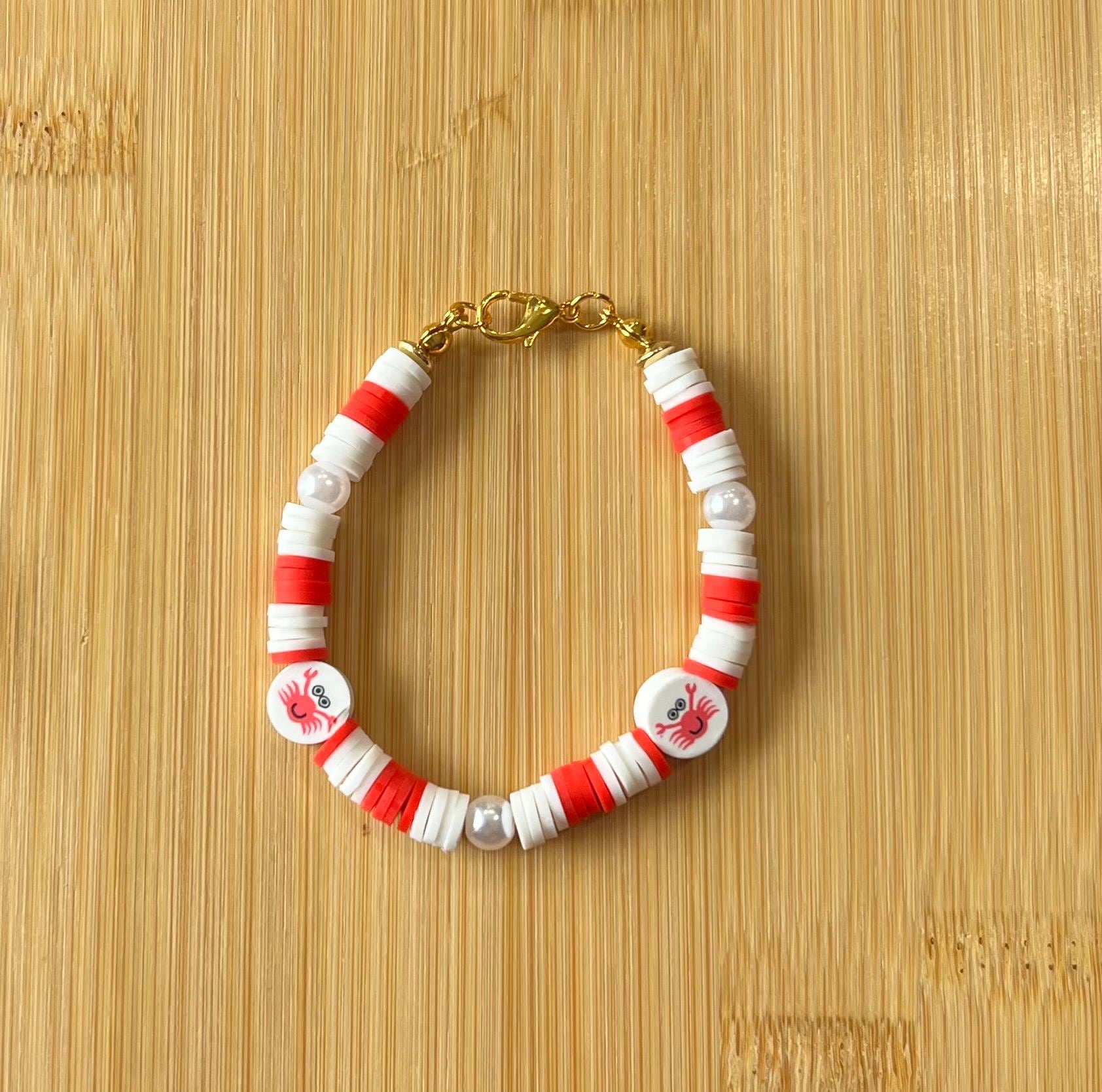 Clay Beads Bracelet Beach Theme - Etsy