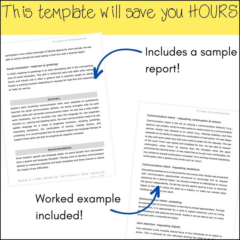 Functional Communication Profile Revised Report Template, FCP-R, Speech ...
