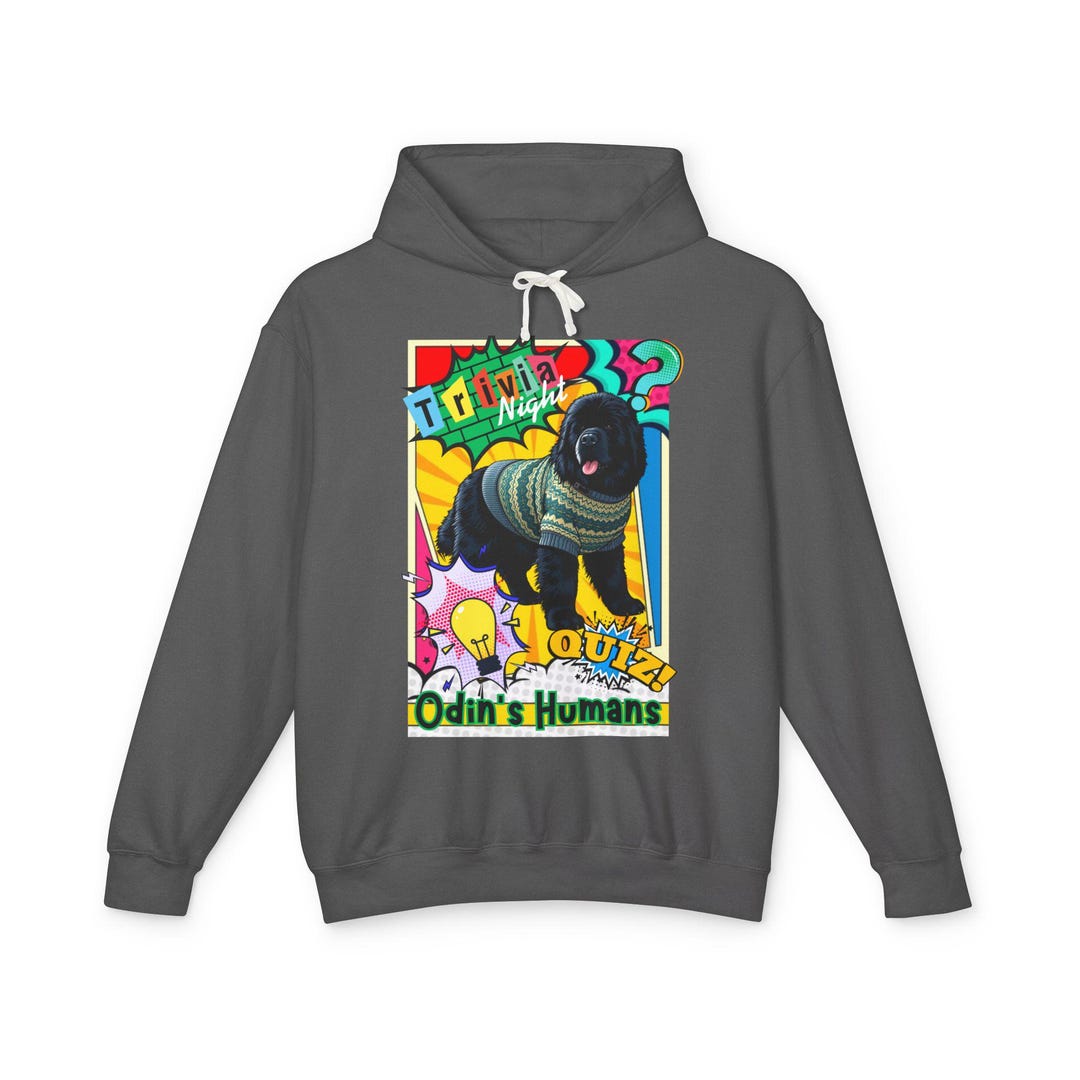 Odin's Humans Trivia Team Unisex Lightweight Hooded Sweatshirt - Etsy