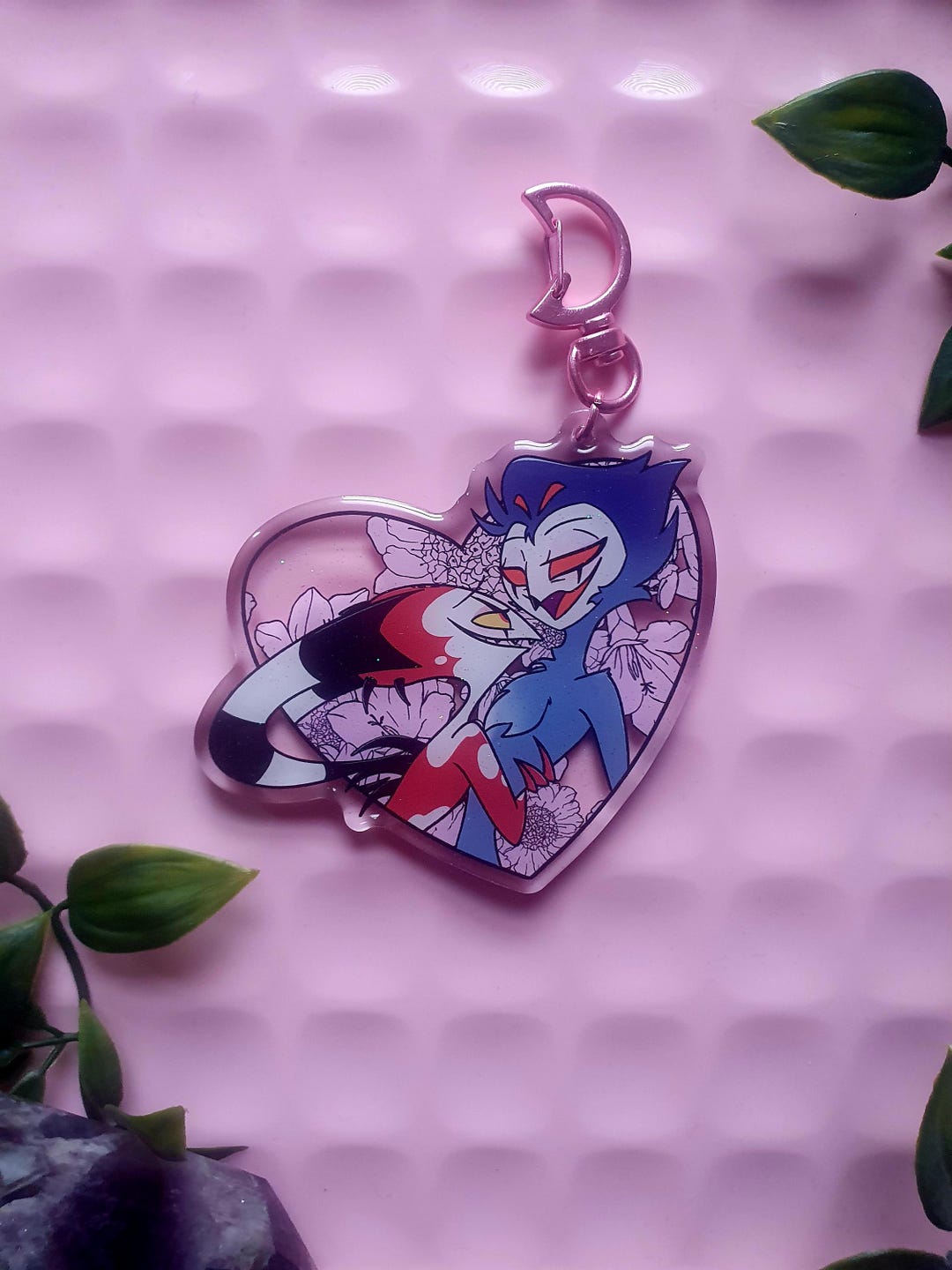 Stolitz Stolas/blitz Keychain Charm // Helluva Boss - Etsy