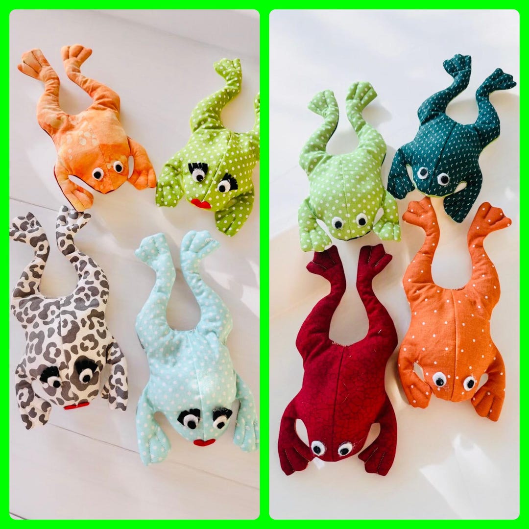 Frogs, Bean Bags, Sensory Toys, Frog Bean Bags, Children’s Toys, Toss ...