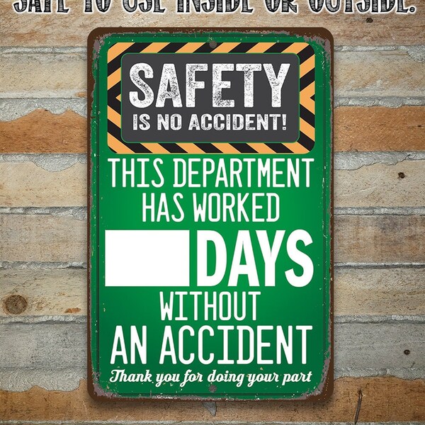 Work Safety Poster - Etsy