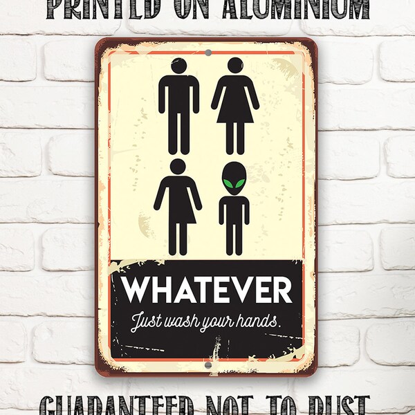 Whatever Sign - Etsy