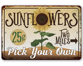 Sunflower Metal | Etsy