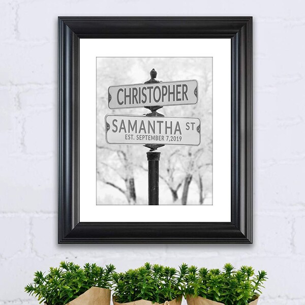 Wedding Street Sign - Etsy