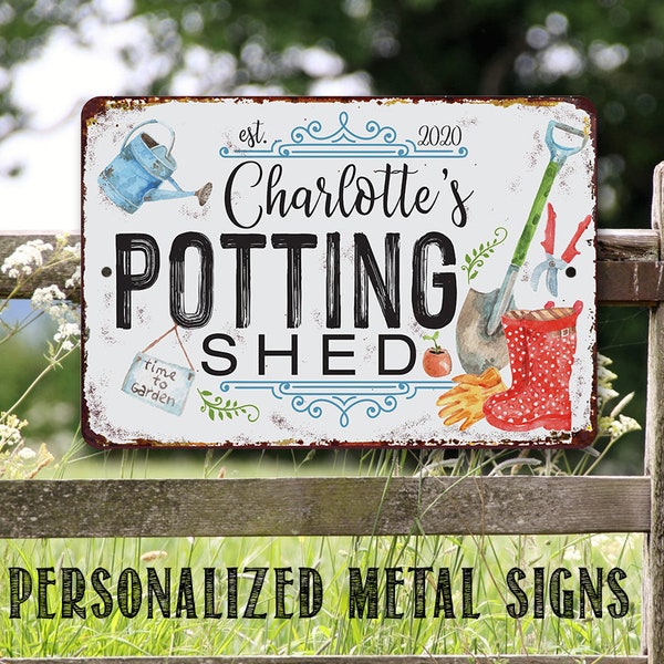 Potting Shed Sign - Etsy