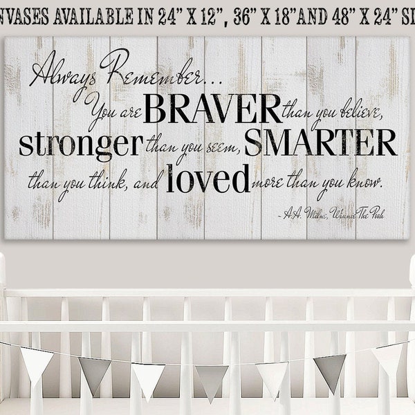 Always Remember You Are Braver - Etsy