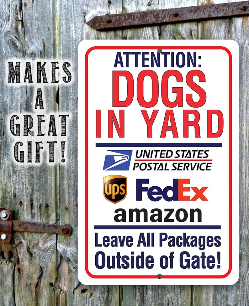 Metal Sign Postal Sign 8x12 or 12x18 - Etsy