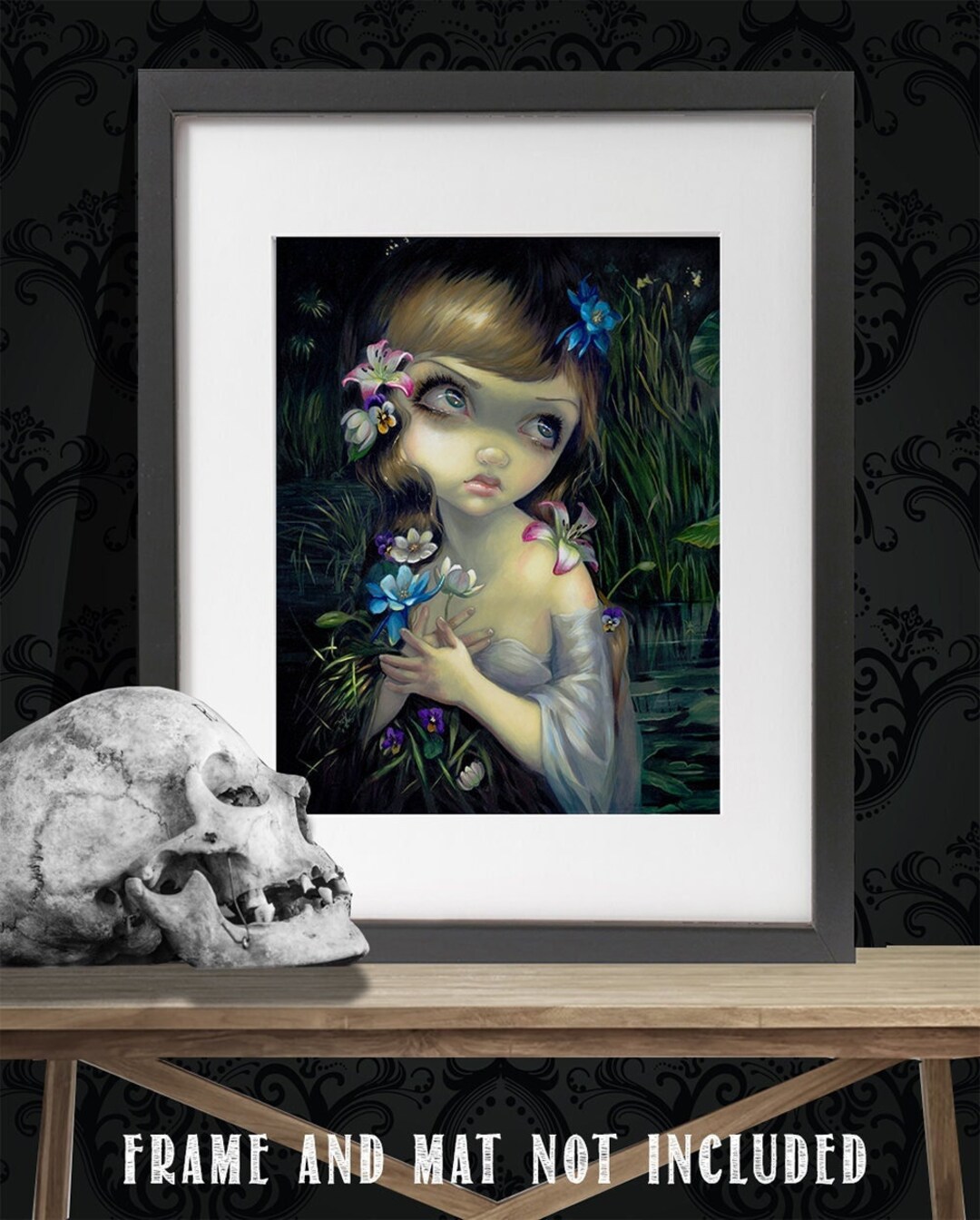 Strangeling Portrait of Ophelia 11x14 Unframed Art Print Poster Jasmine ...
