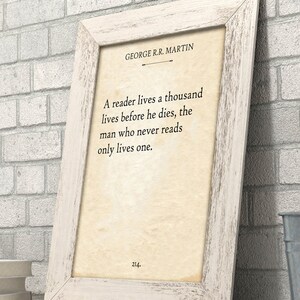 Instant Digital Download George R. R. Martin A Reader Lives Title ...