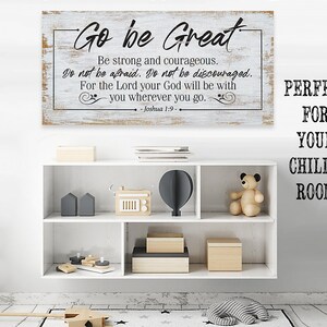 Go Be Great Large Canvas-stretched on Wood-ready to Hang - Etsy