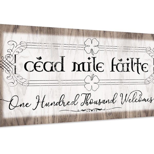 Cead Mile Failte - Etsy