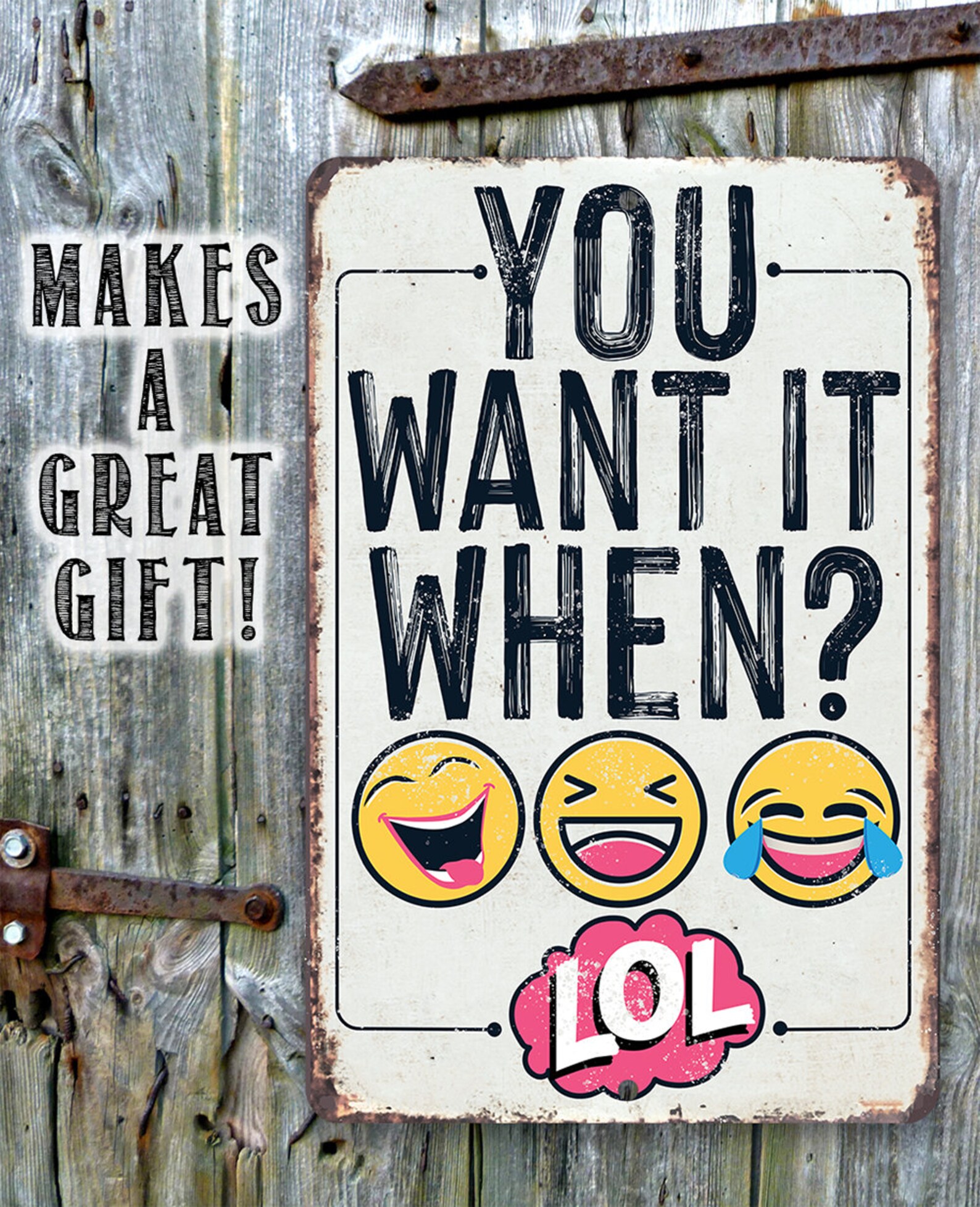 You Want It When 8 X 12 or 12 X 18 | Etsy