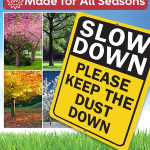 Slow Down Please Keep the Dust Down 8 X 12 or - Etsy