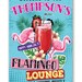 Tin Personalized Flamingo Lounge Metal Sign 8x12/12x18 Indoor/outdoor ...