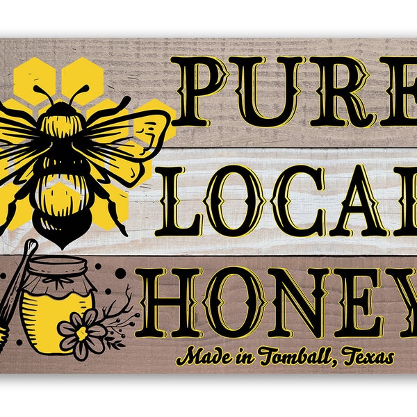 Honey Sign - Etsy