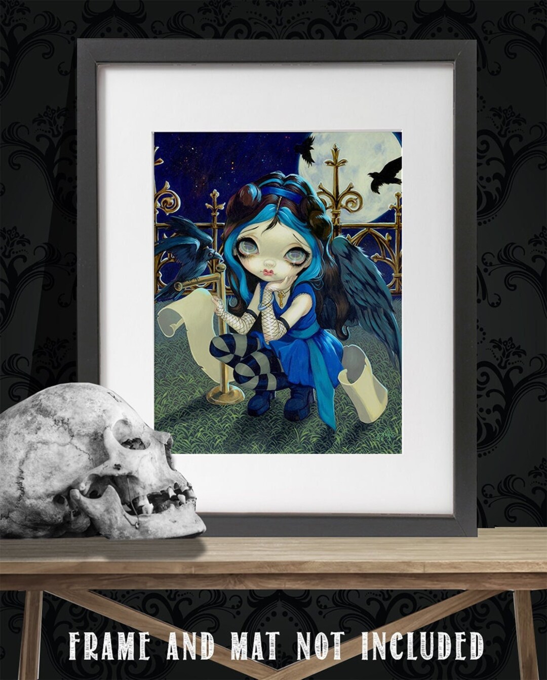 Strangeling Quoth the Raven Nevermore-11x14 Unframed Art Print Poster ...