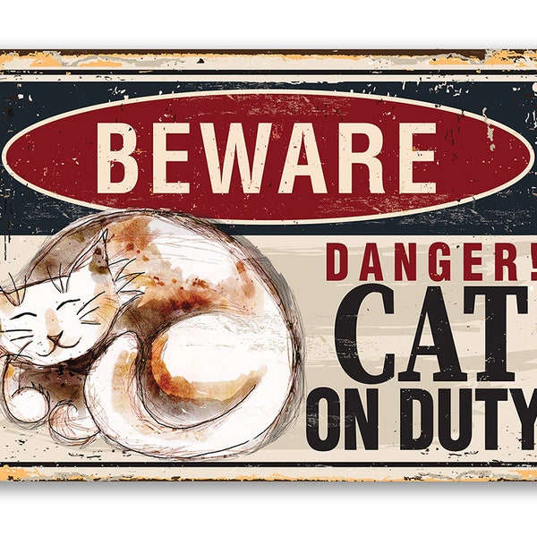 Cute Cat Signs - Etsy