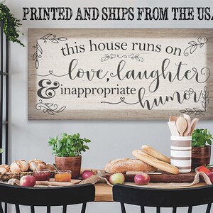 Inappropriate Humor-large Canvas-stretched on Wood-perfect Living Room ...
